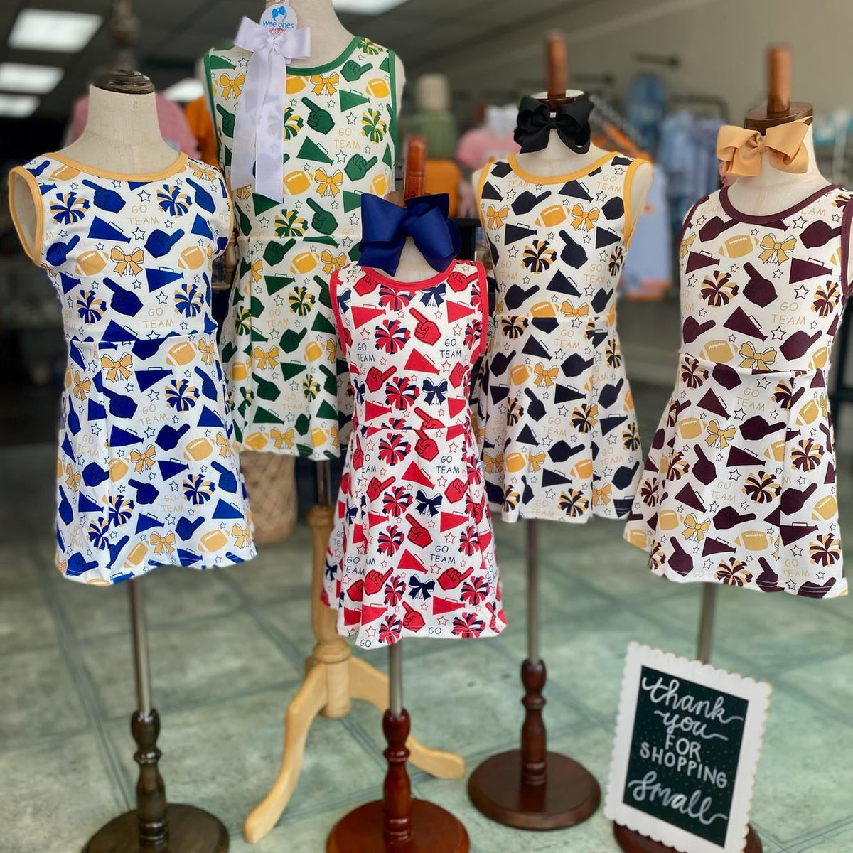 Go Team Dress – Game Day Colors – Southern Belle & Beau Co