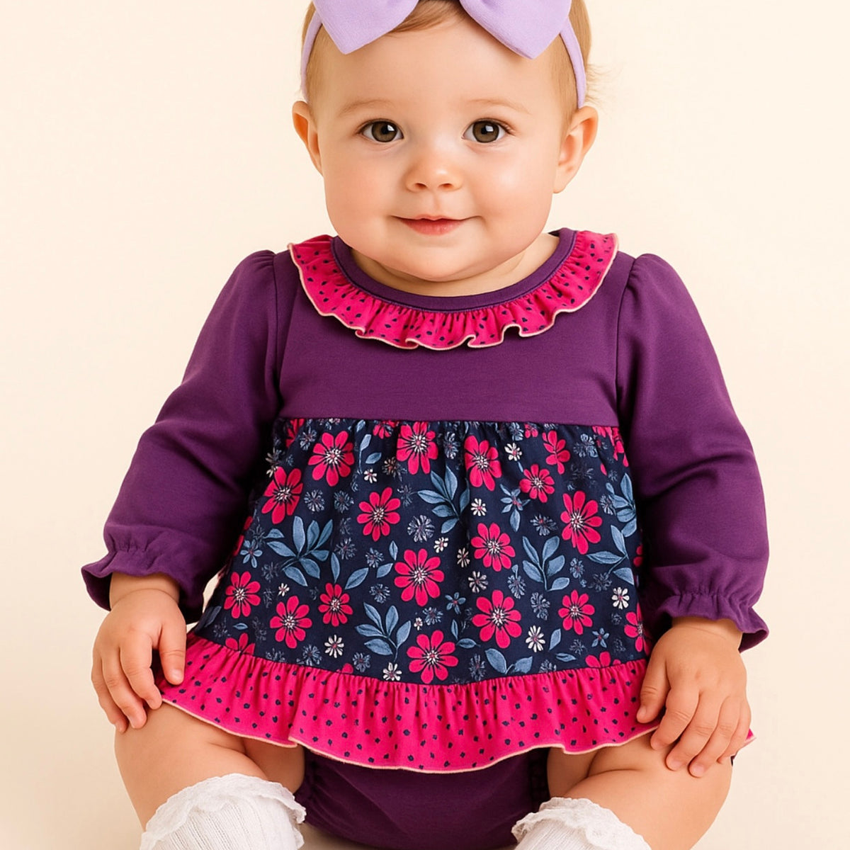 Plum Pretty Diaper Set – Southern Belle & Beau Co